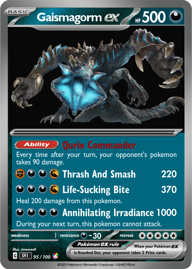 Gaismagorm - Judahsaurus388 | Pokécardmaker.net