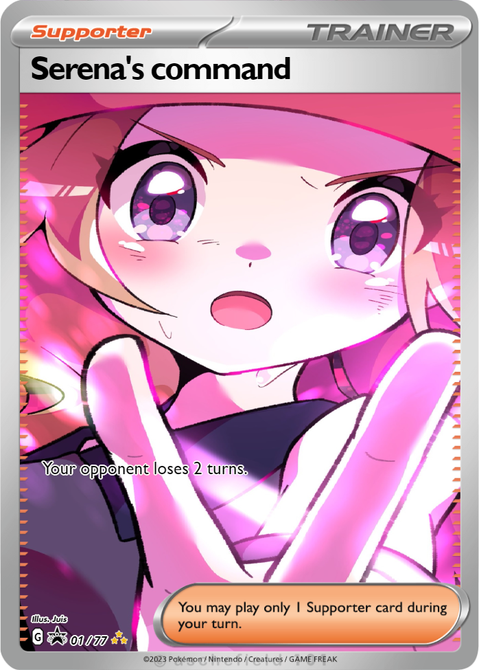Serena's command - Juis | Pokécardmaker.net