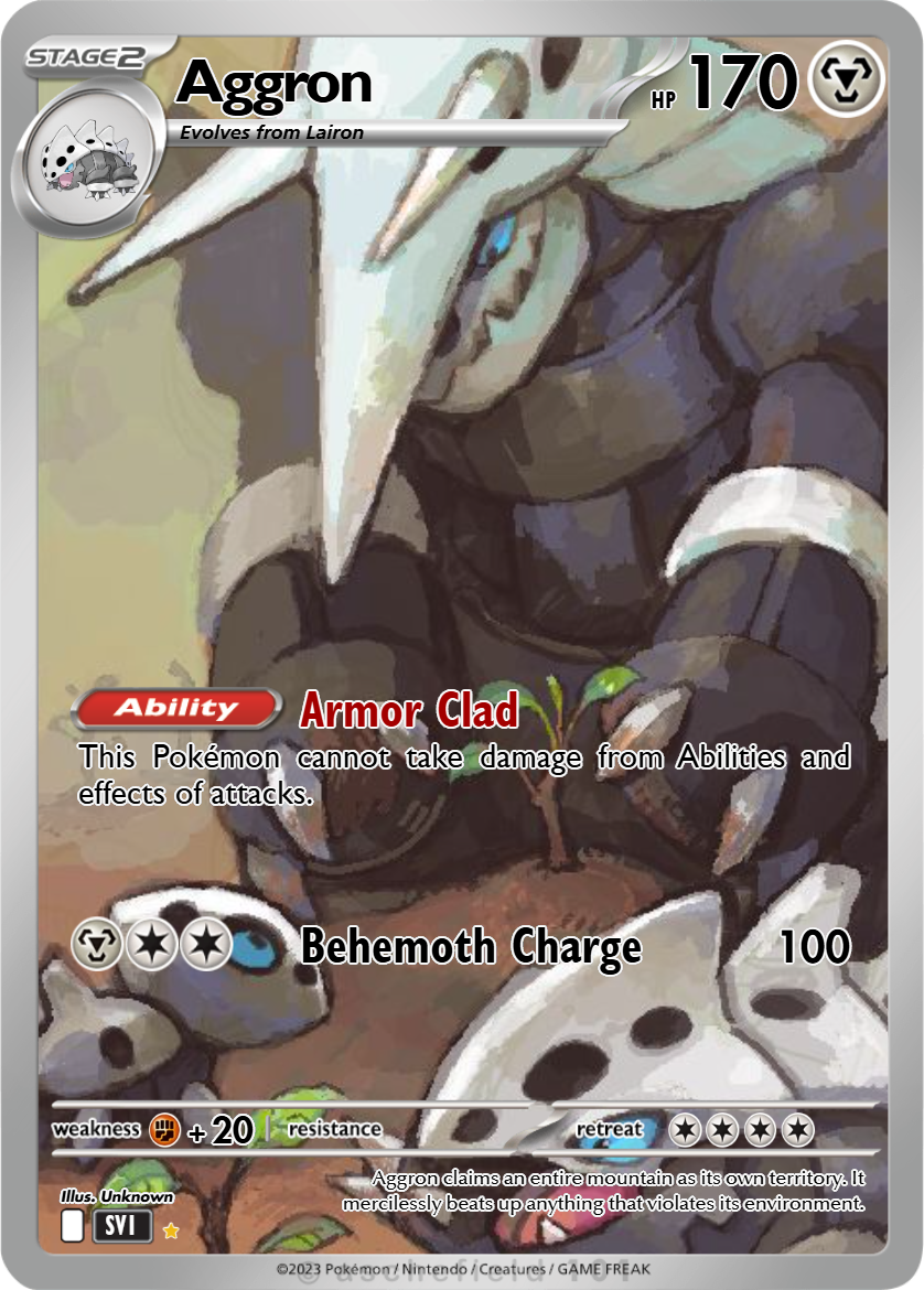 Aggron - Just_a_Folk | Pokécardmaker.net
