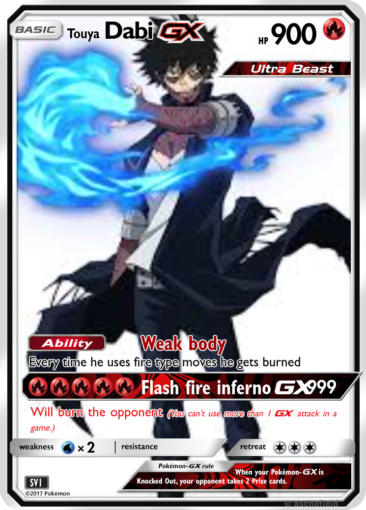 Dabi - Justen | Pokécardmaker.net