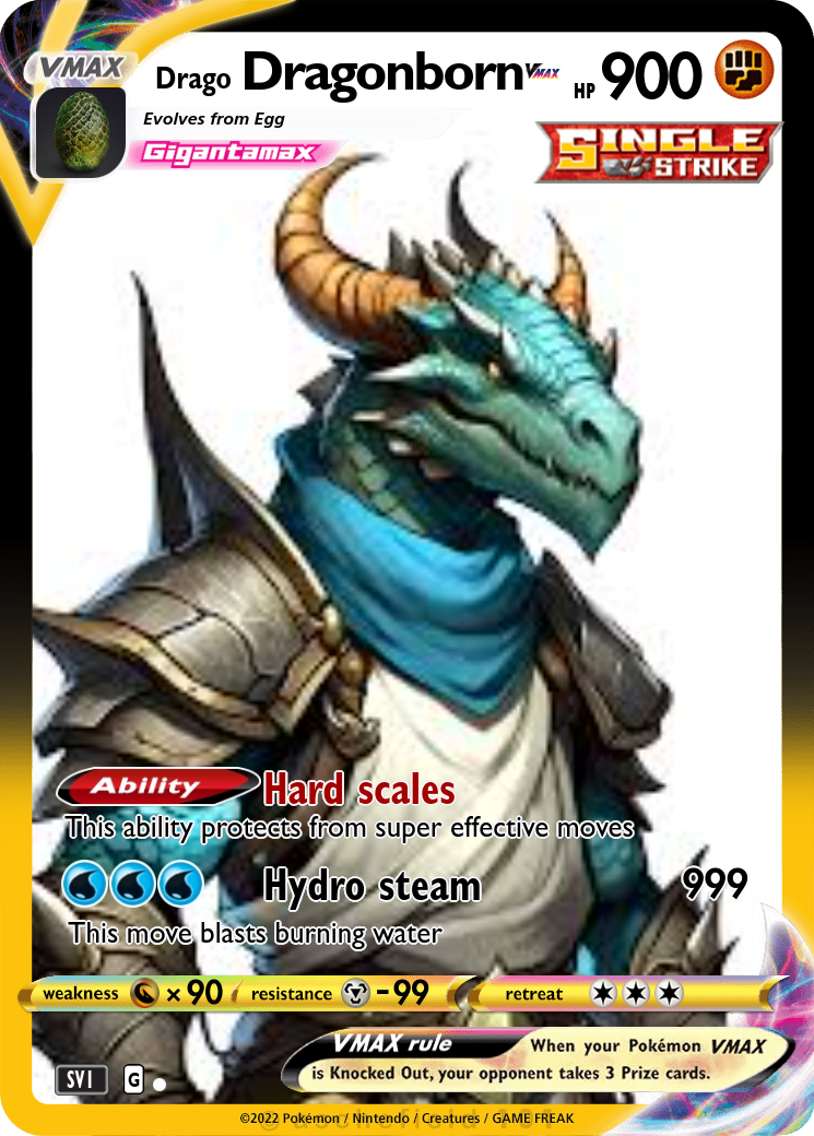Dragonborn - Justen | Pokécardmaker.net