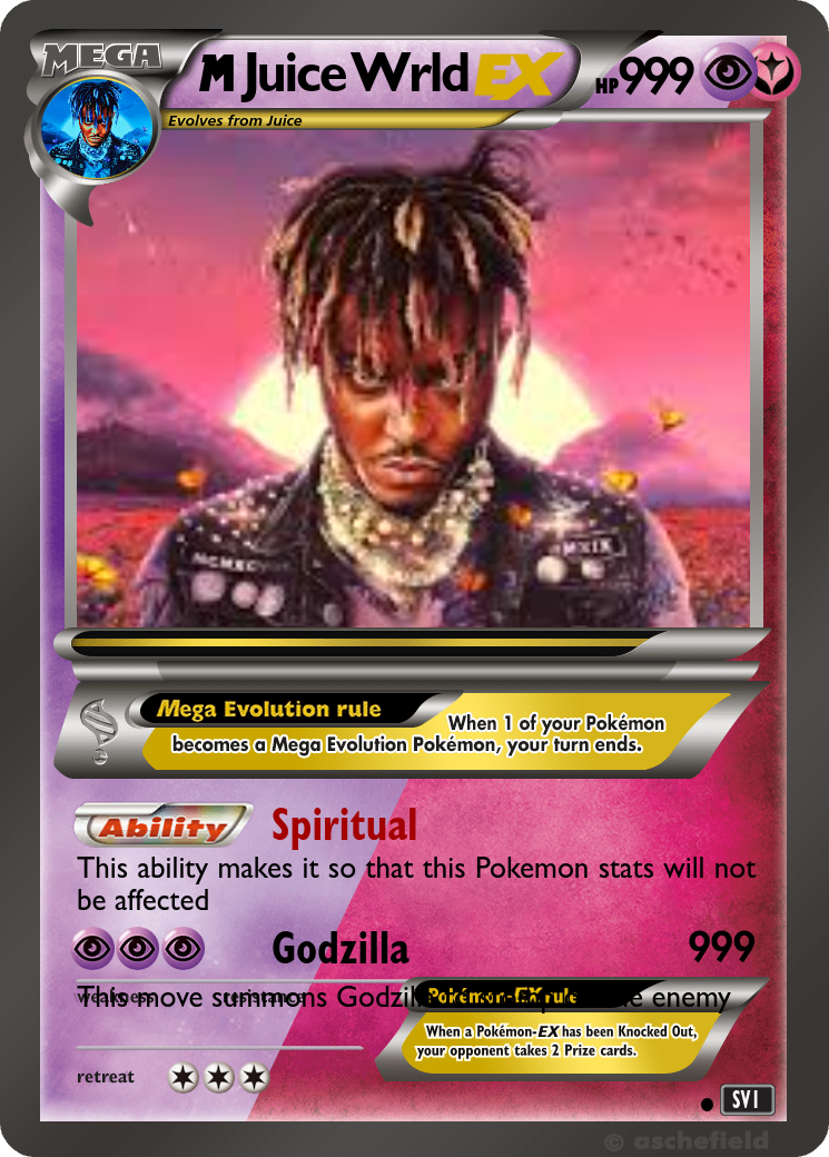 Juice Wrld - Justen | Pokécardmaker.net