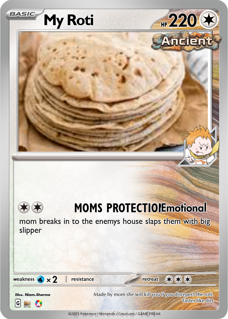 My Roti - KIWIPLAYZZ | Pokécardmaker.net