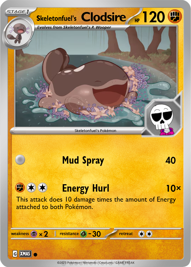 Clodsire - KadersYT | Pokécardmaker.net