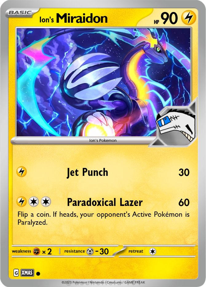 Miraidon - KadersYT | Pokécardmaker.net