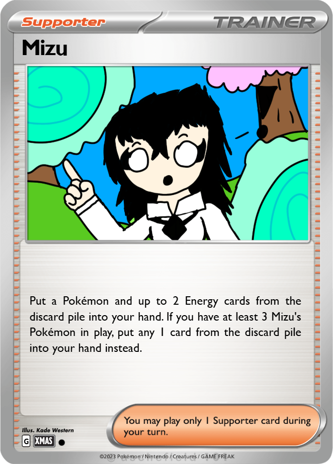 Mizu - KadersYT | Pokécardmaker.net