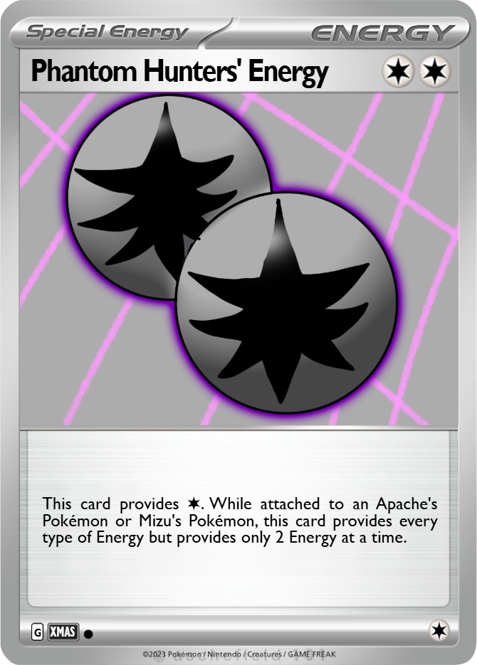 Phantom Hunters' Energy - KadersYT | Pokécardmaker.net