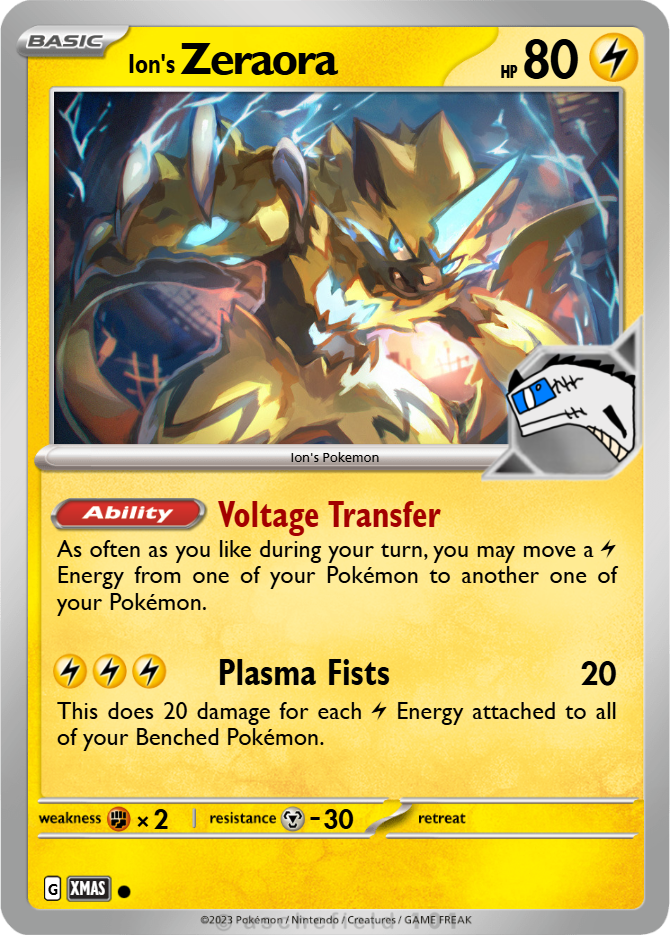 Zeraora - KadersYT | Pokécardmaker.net