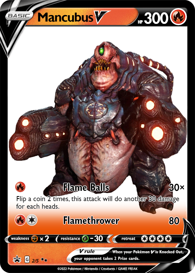 Mancubus - Kai_McDonalds | Pokécardmaker.net