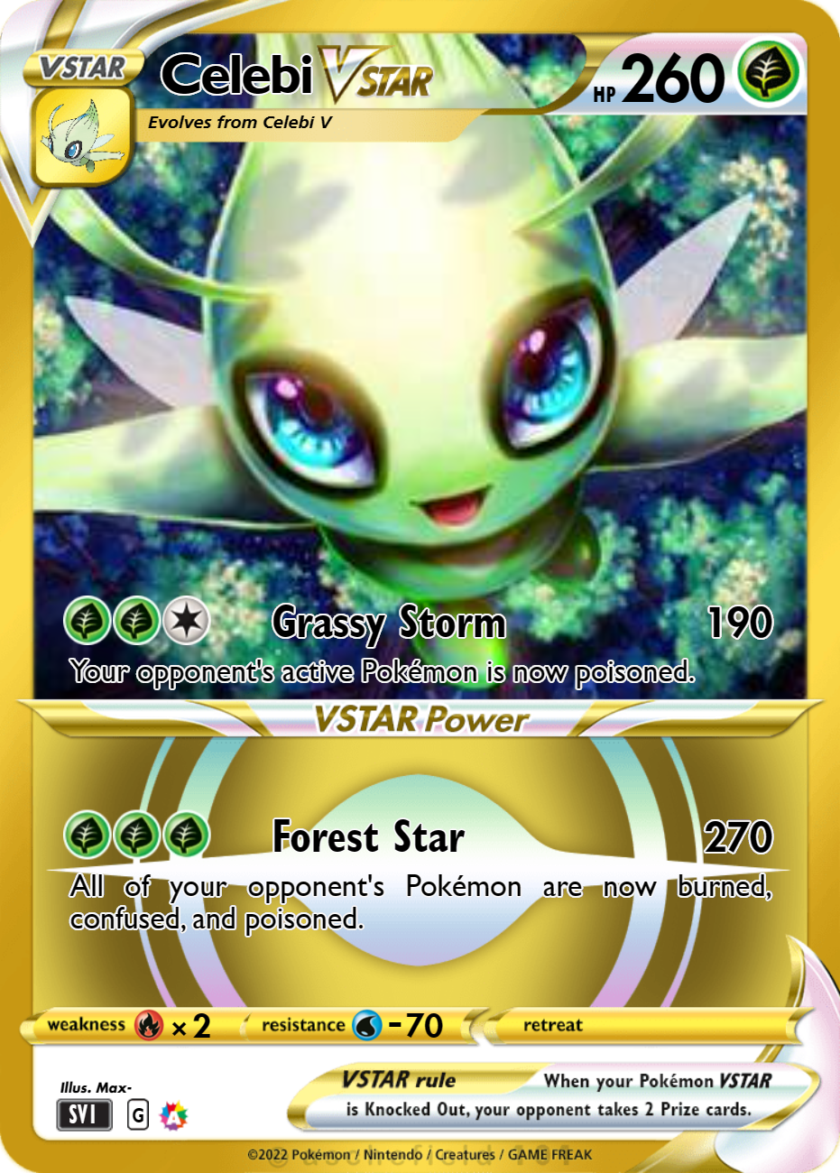 Celebi - Kaithepikachu | Pokécardmaker.net