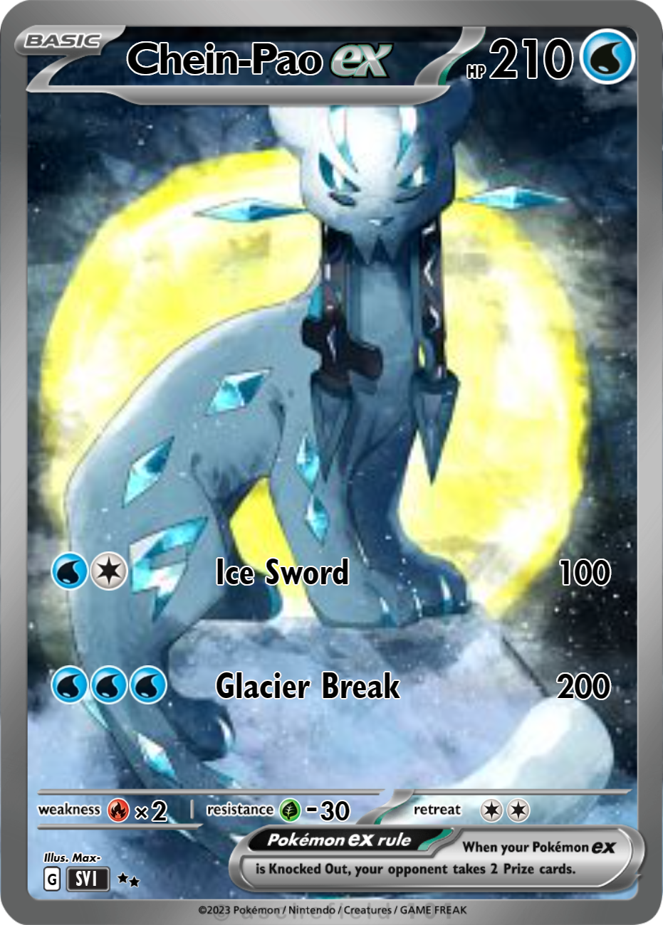 Chein-Pao - Kaithepikachu | Pokécardmaker.net