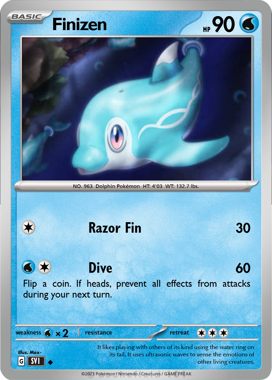 Finizen - Kaithepikachu | Pokécardmaker.net