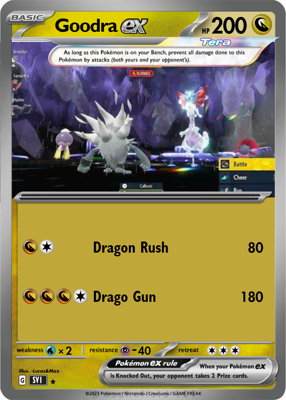 Goodra - Kaithepikachu | Pokécardmaker.net