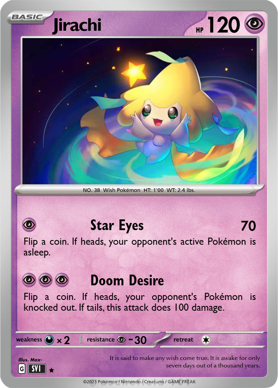 Jirachi - Kaithepikachu | Pokécardmaker.net