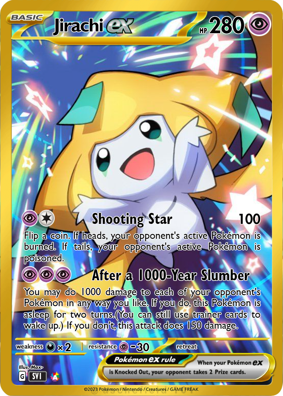 Jirachi - Kaithepikachu | Pokécardmaker.net