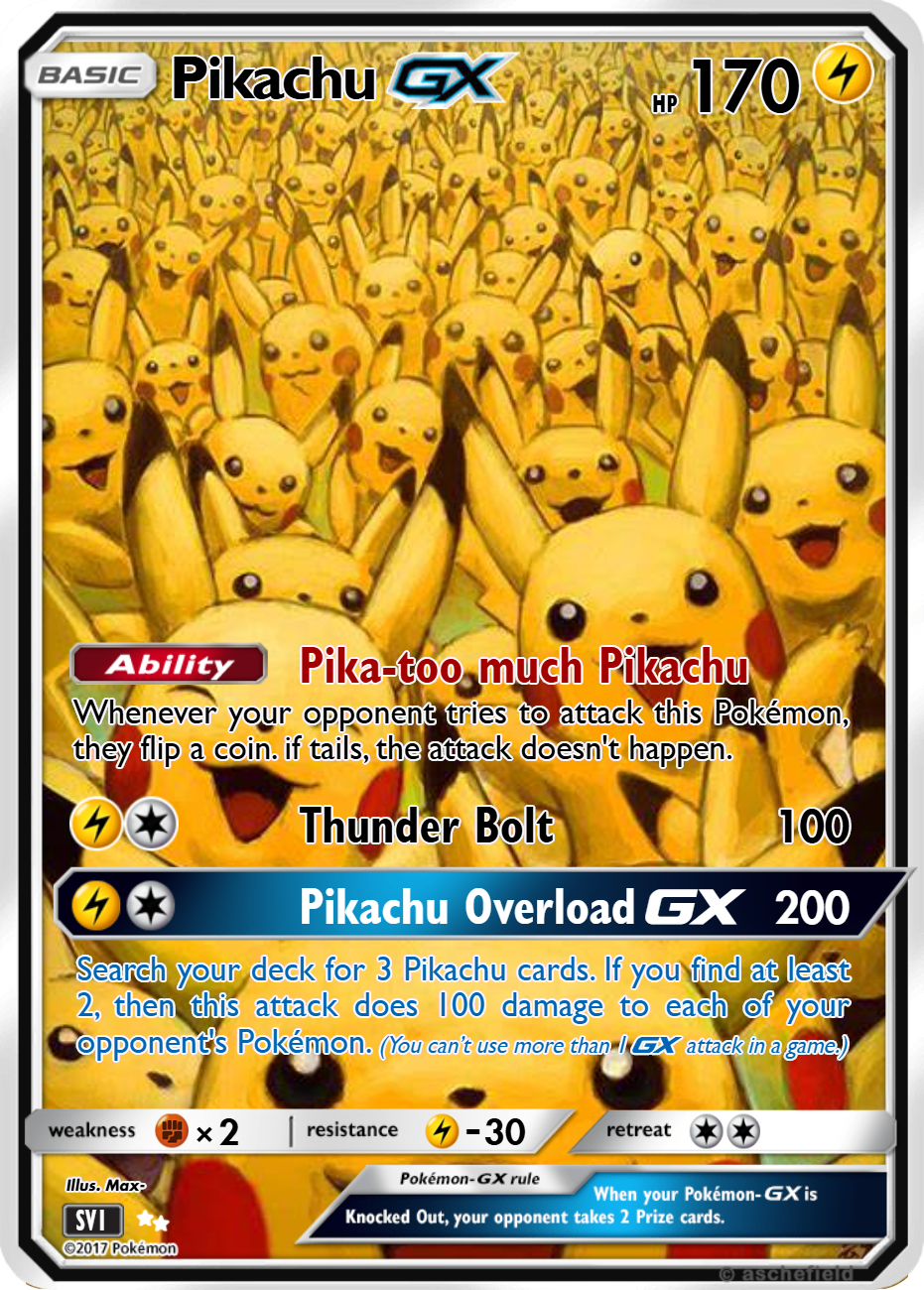 Pikachu - Kaithepikachu | Pokécardmaker.net