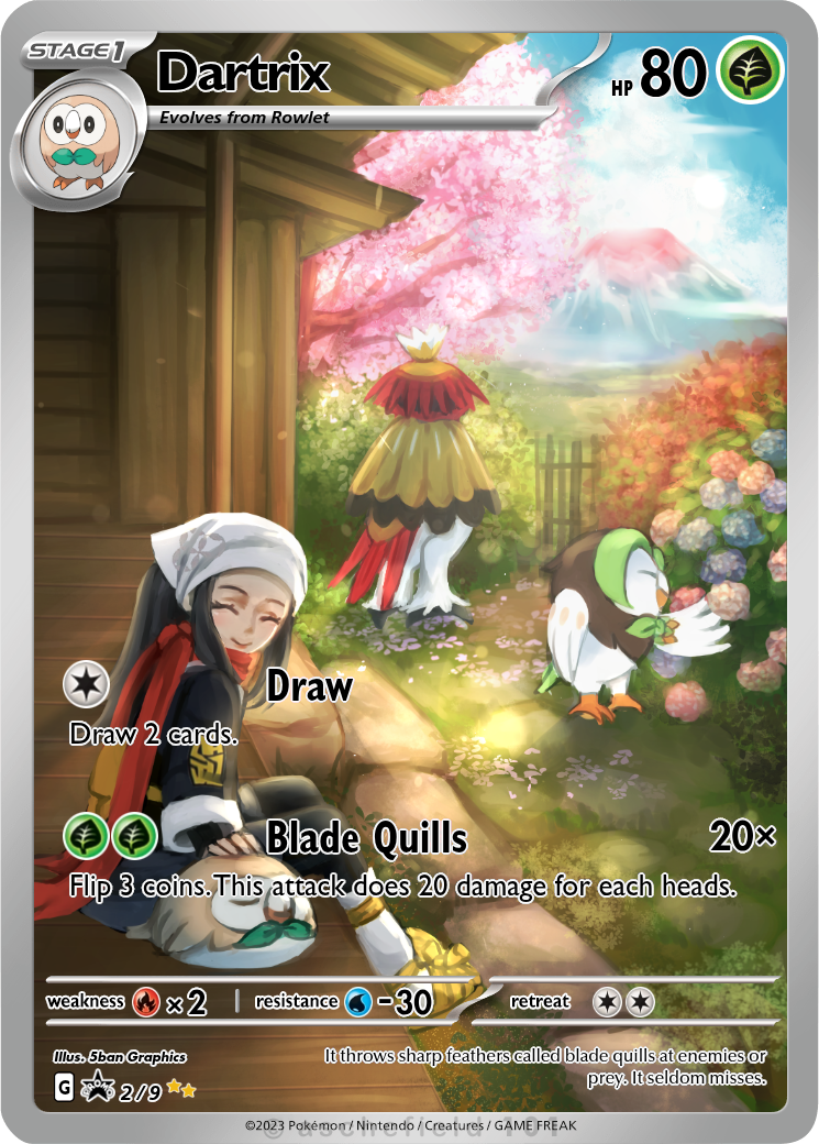 Dartrix - Kant043v3r | Pokécardmaker.net