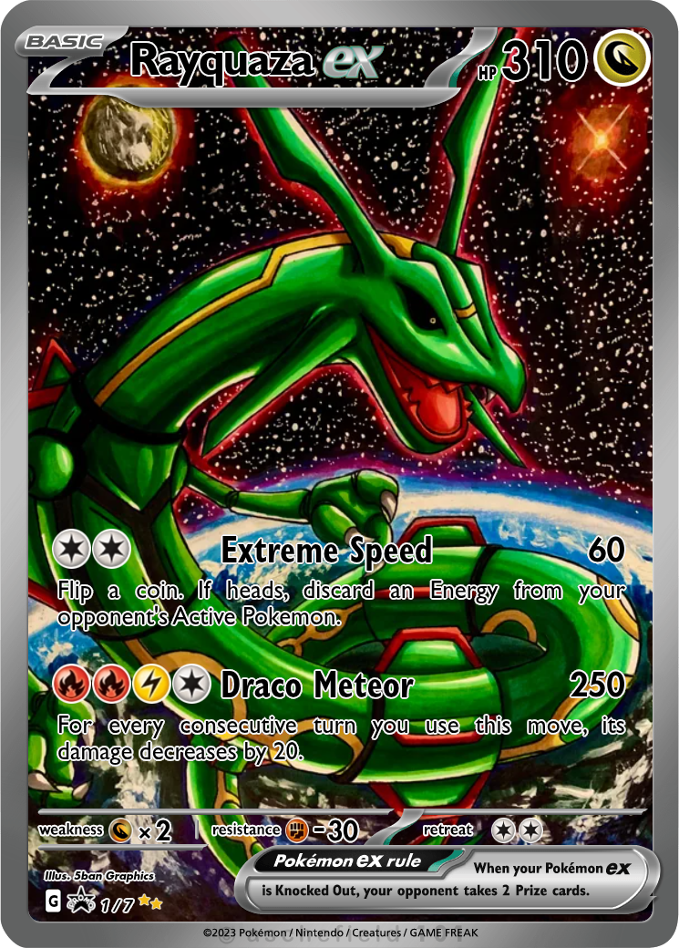 Rayquaza - Kant043v3r | Pokécardmaker.net