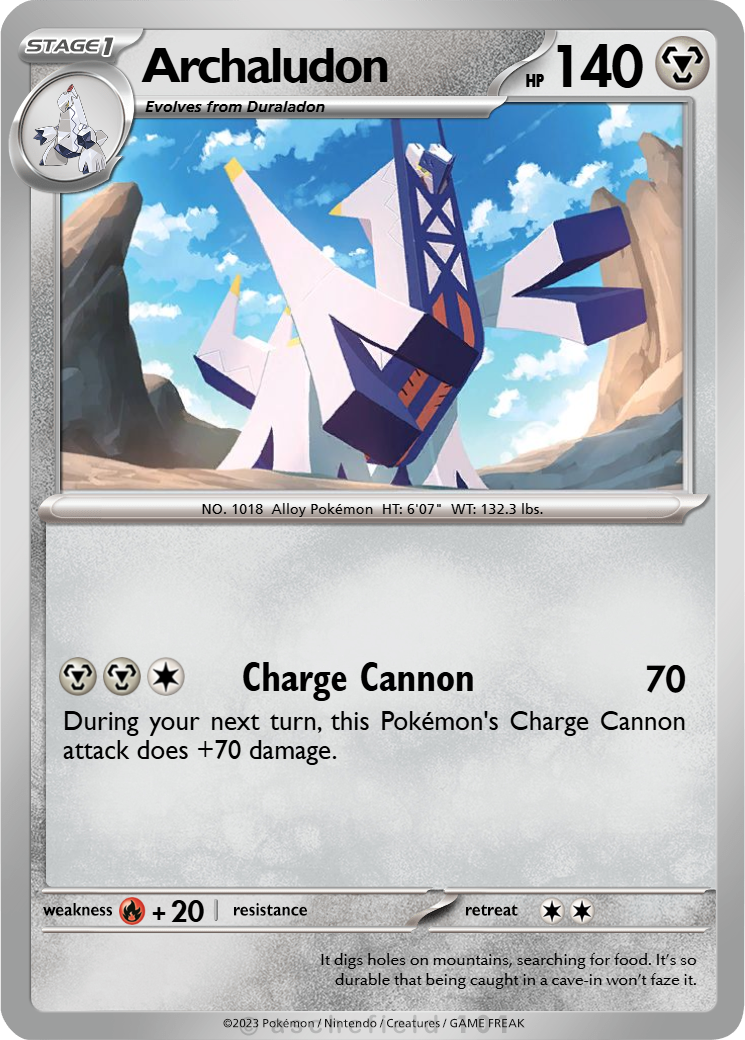 Archaludon - Kapuze11 | Pokécardmaker.net