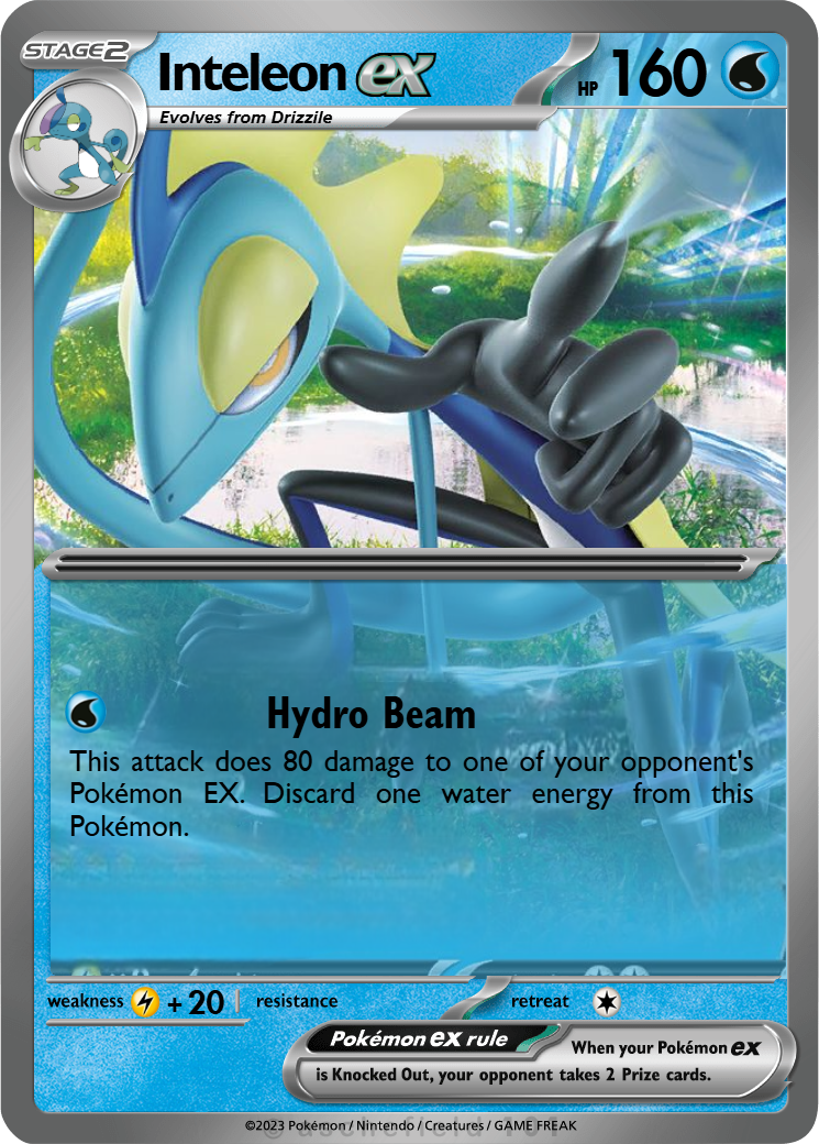 Inteleon - Kapuze11 | Pokécardmaker.net