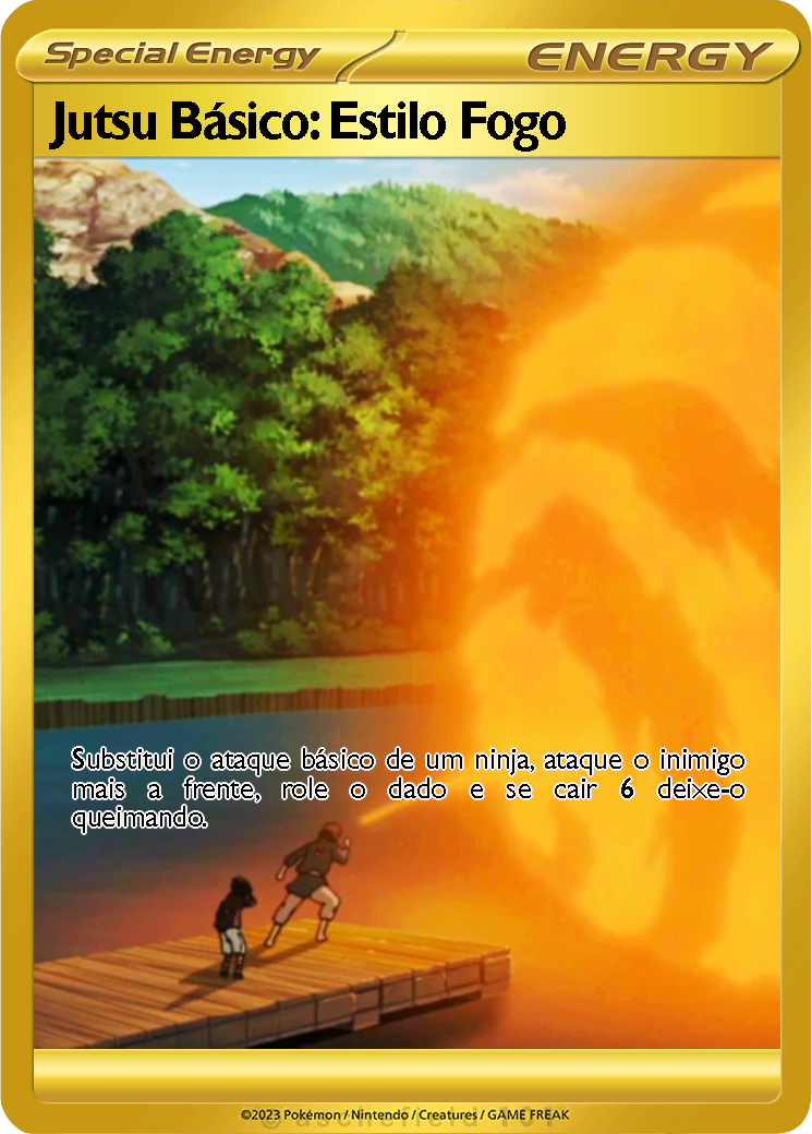 Jutsu Básico: Estilo Fogo - KawaiiDesu | Pokécardmaker.net