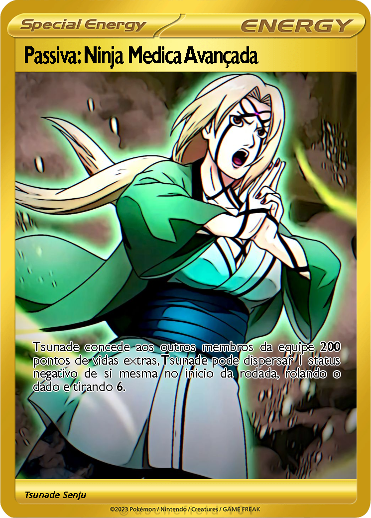 Passiva: Ninja Medica Avançada - KawaiiDesu | Pokécardmaker.net