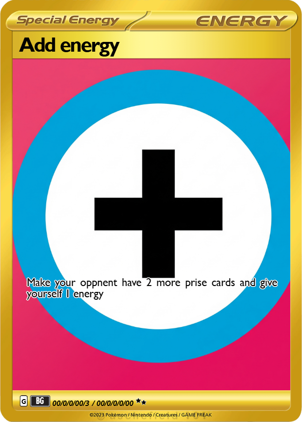 Add energy - Kedan | Pokécardmaker.net