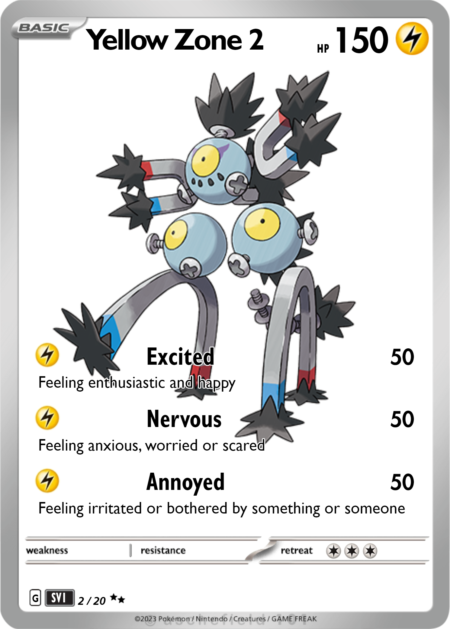 Yellow Zone 2 - KellieMcLay | Pokécardmaker.net