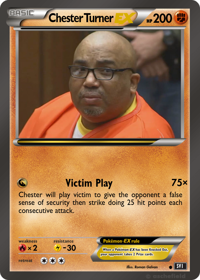 Chester Turner - KillerLover | Pokécardmaker.net