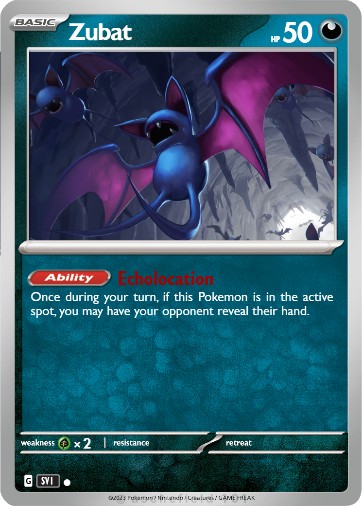 Zubat - KingHeracross | Pokécardmaker.net
