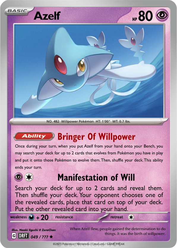 Azelf - KingKal | Pokécardmaker.net