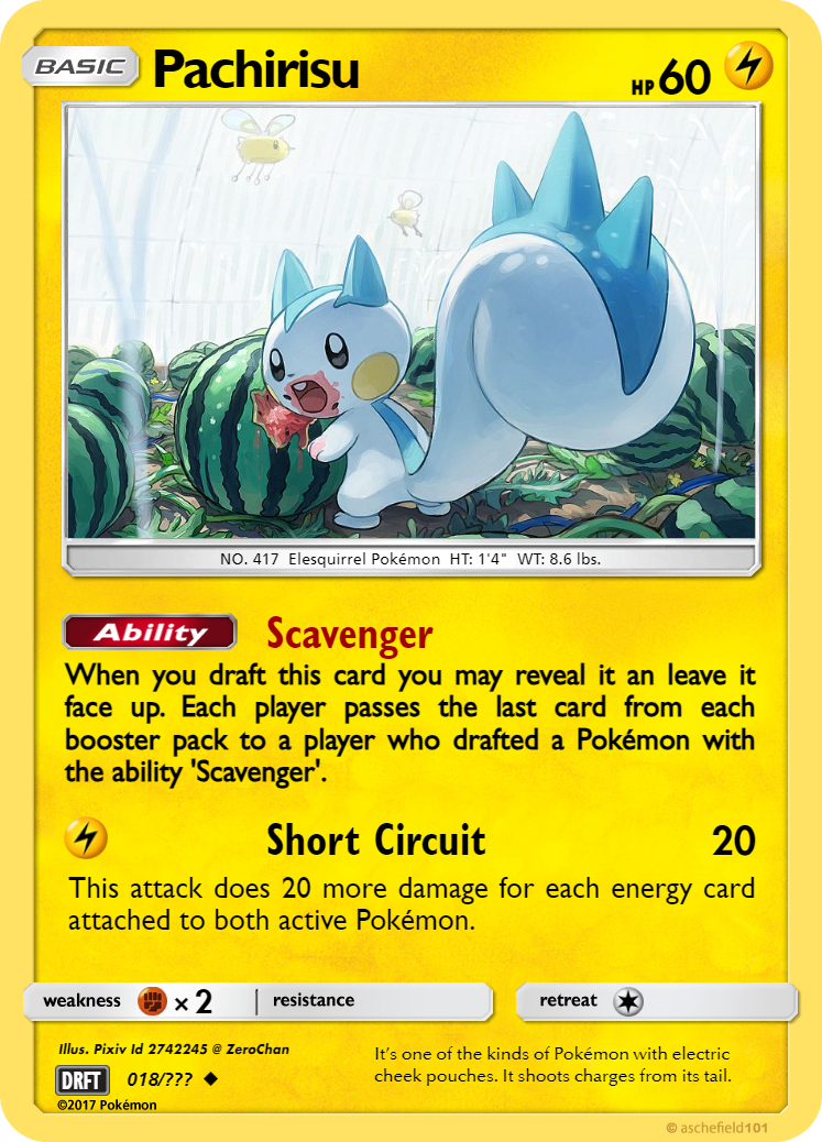 Pachirisu - KingKal | Pokécardmaker.net