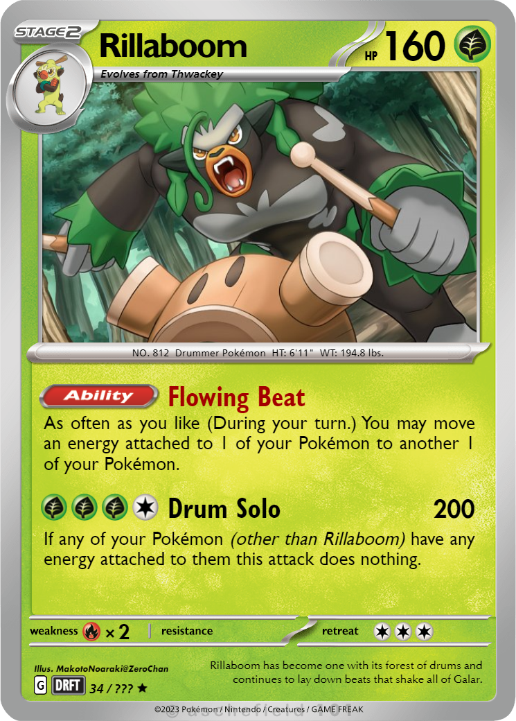 Rillaboom - KingKal | Pokécardmaker.net