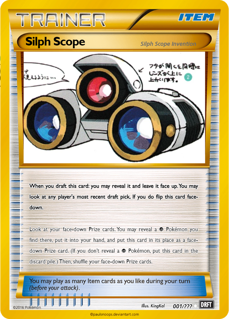 Silph Scope - KingKal | Pokécardmaker.net
