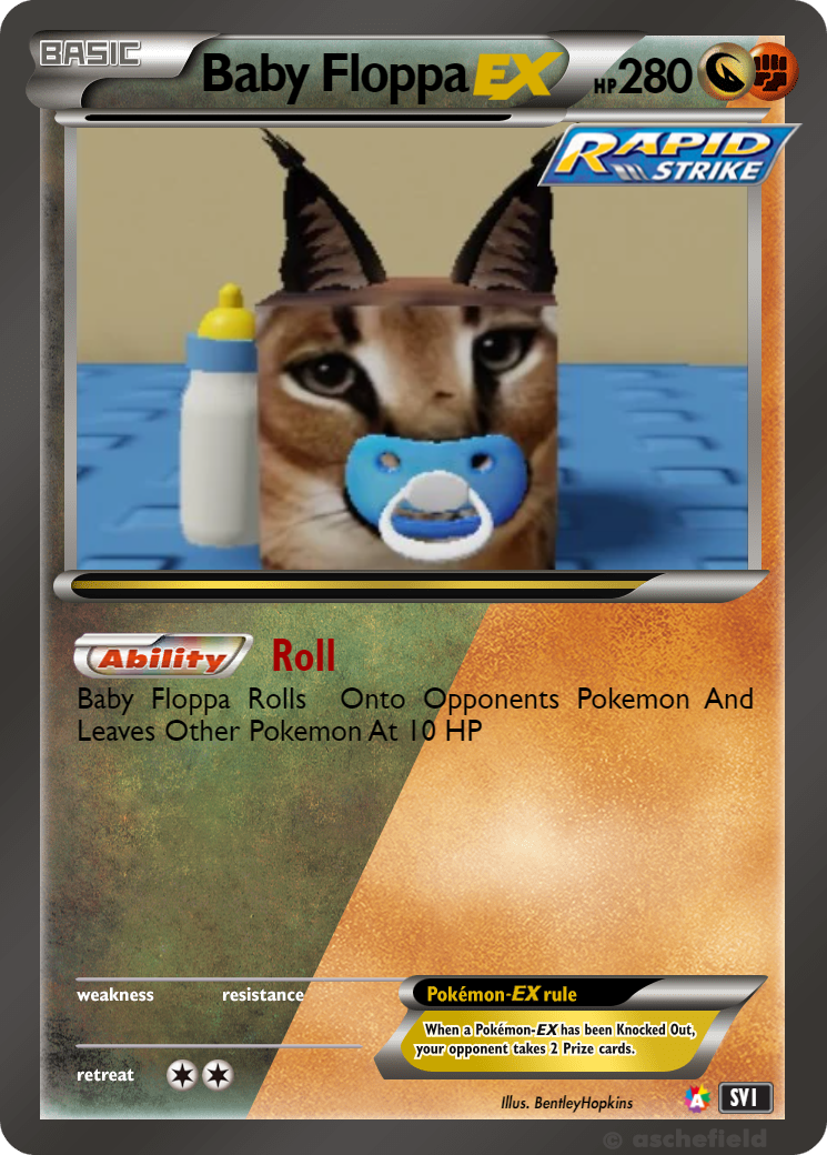 Baby Floppa - Kingbentley117 | Pokécardmaker.net