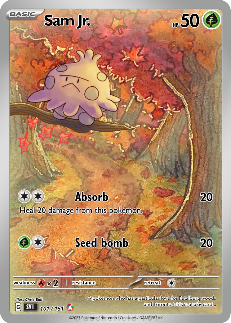 Sam Jr. - Kip | Pokécardmaker.net