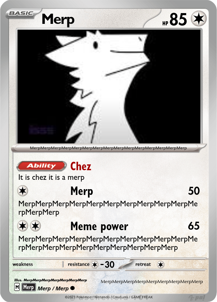 Merp - Kittymillion | Pokécardmaker.net