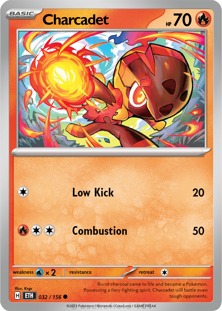 Charcadet - Knight | Pokécardmaker.net