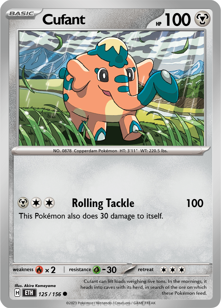 Cufant - Knight | Pokécardmaker.net