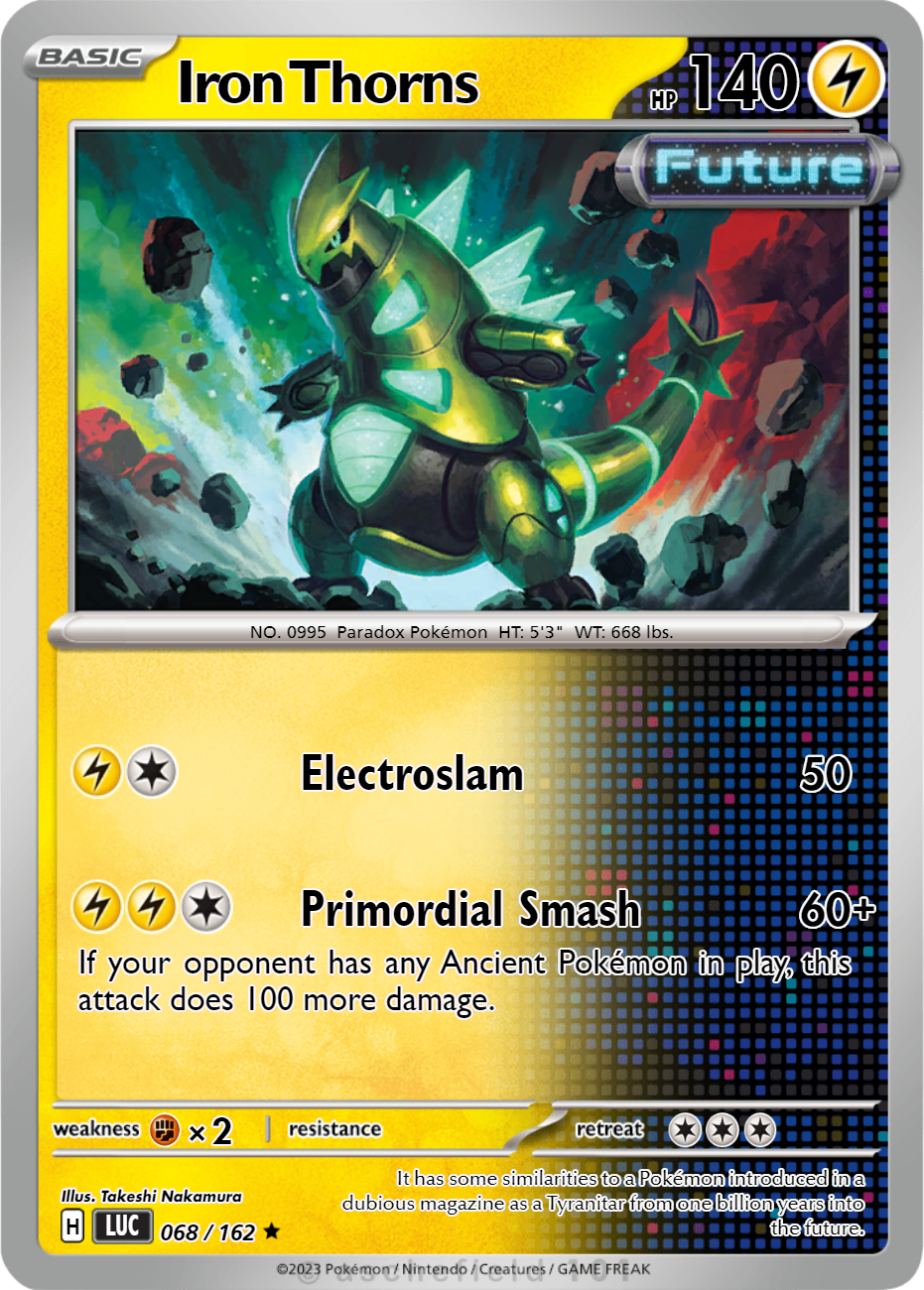 Iron Thorns - Knight | Pokécardmaker.net