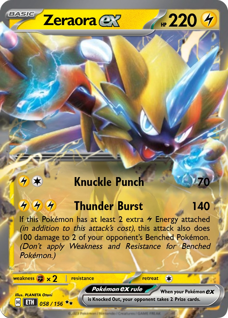 Zeraora - Knight | Pokécardmaker.net