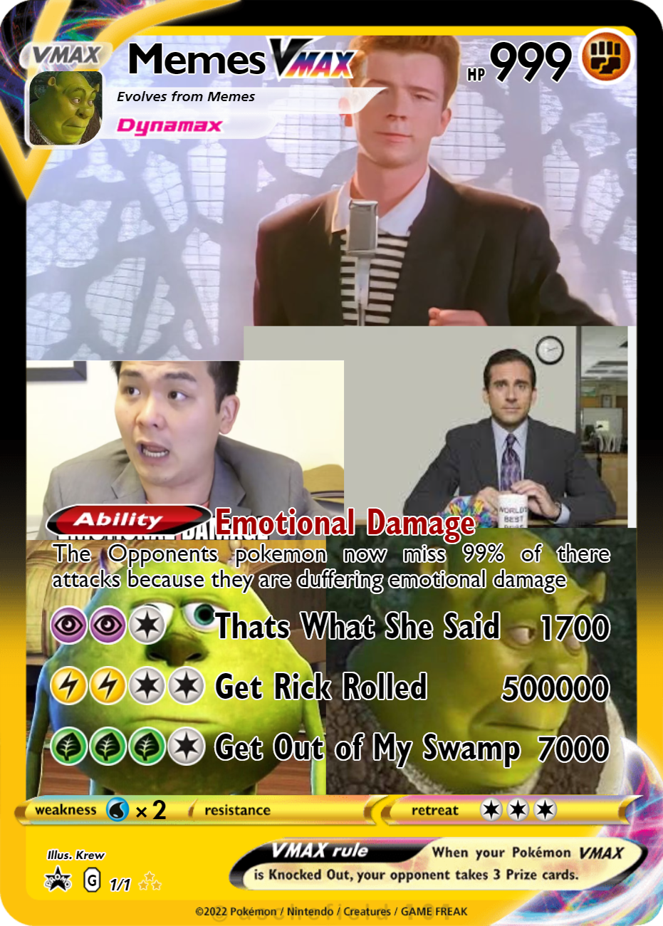 Memes - KnightToast | Pokécardmaker.net