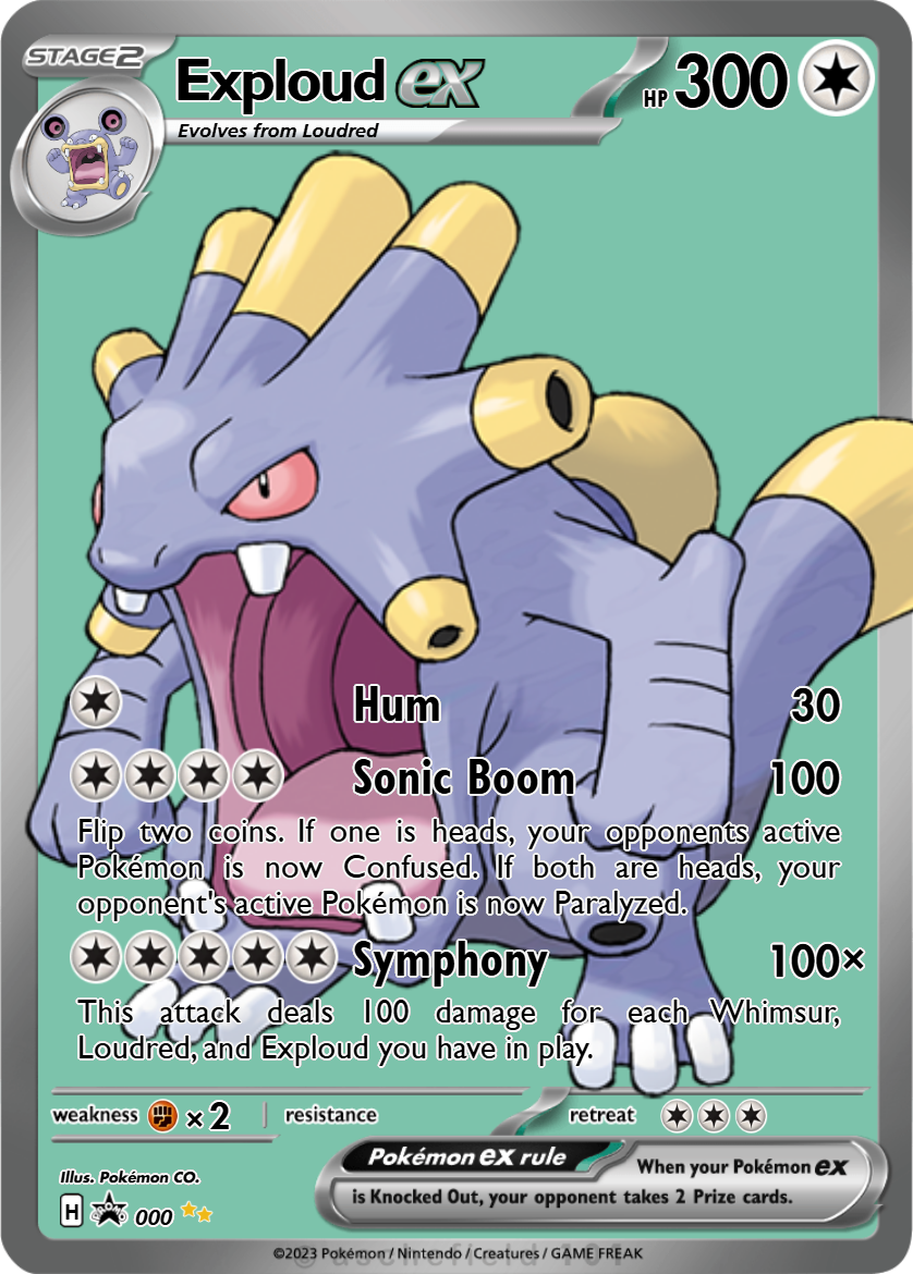 Exploud - Knwol | Pokécardmaker.net