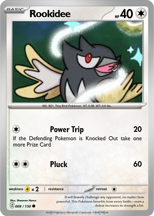Rookidee - KogamaTheOmnieon | Pokécardmaker.net