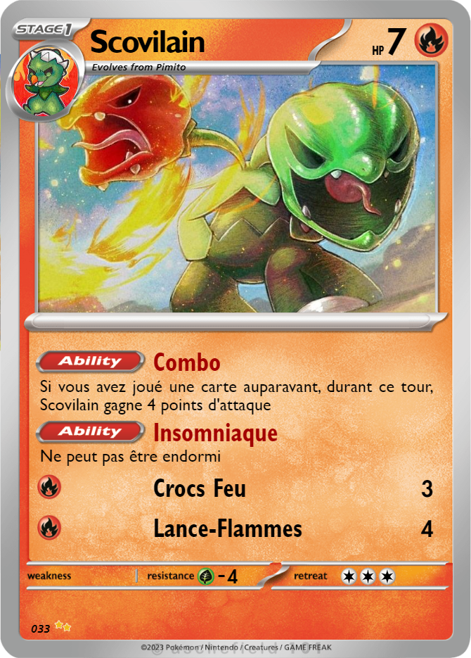 Scovilain - Kojito | Pokécardmaker.net