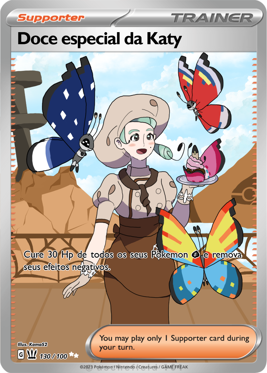 Doce especial da Katy - KomaS2 | Pokécardmaker.net