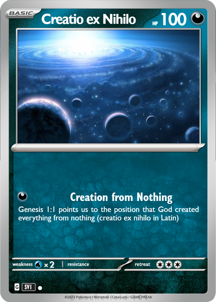 Creatio ex Nihilo - Korbin | Pokécardmaker.net