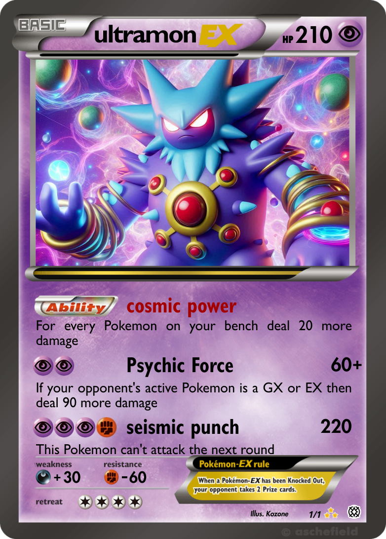 ultramon - Kozone | Pokécardmaker.net