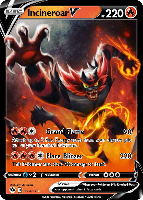 Incineroar - KranzyX | Pokécardmaker.net