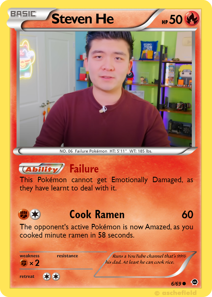 Steven He - Kreepy5000 | Pokécardmaker.net